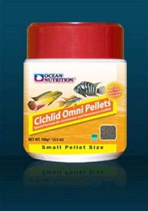 CICHLID OMNI PELLET SM 100g - OCEAN NUTRITION - MANGIMI PER ACQUARIO ...